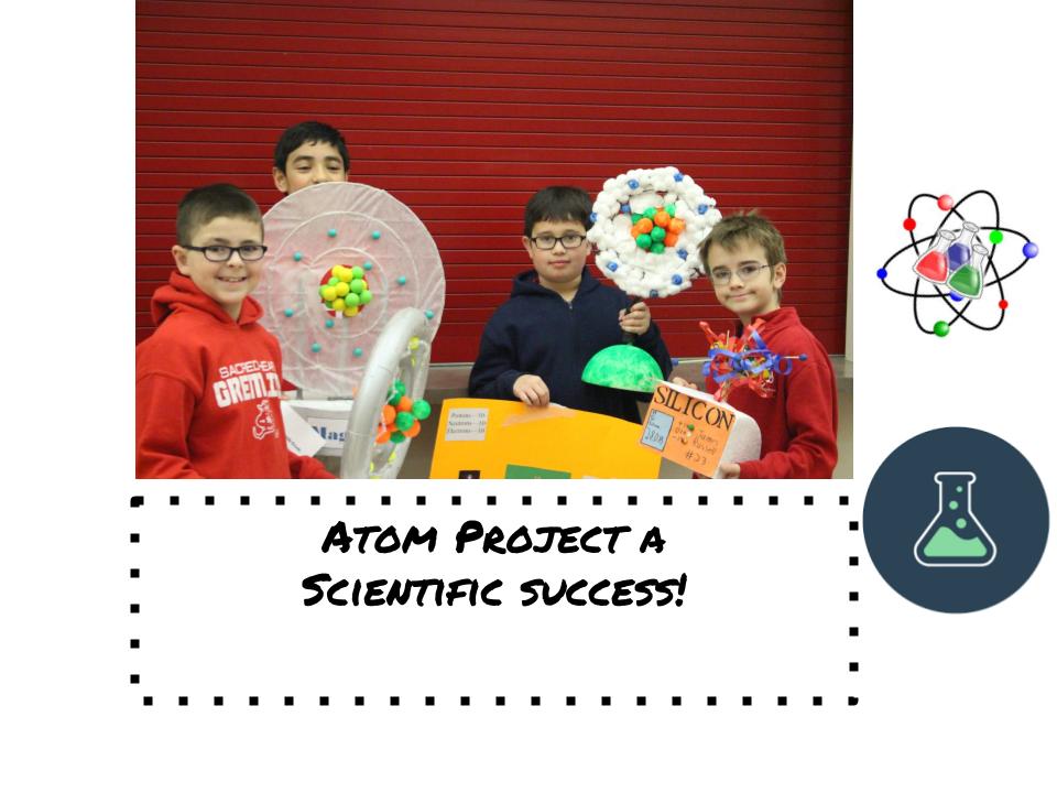 Fifth Grade Takes on Atoms - Sacred Heart SchoolSacred Heart School
