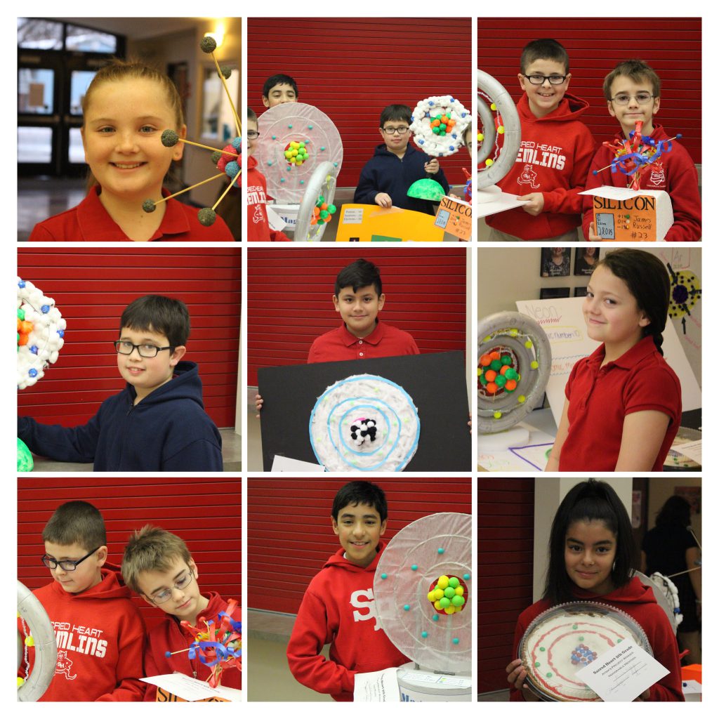 Fifth Grade Takes on Atoms - Sacred Heart SchoolSacred Heart School