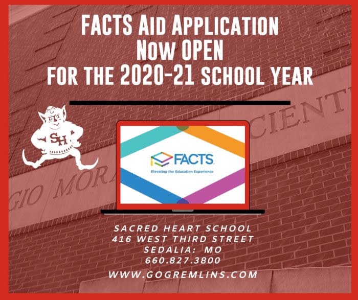 FACTS Aid Application Window Now Open - Sacred Heart SchoolSacred Heart ...