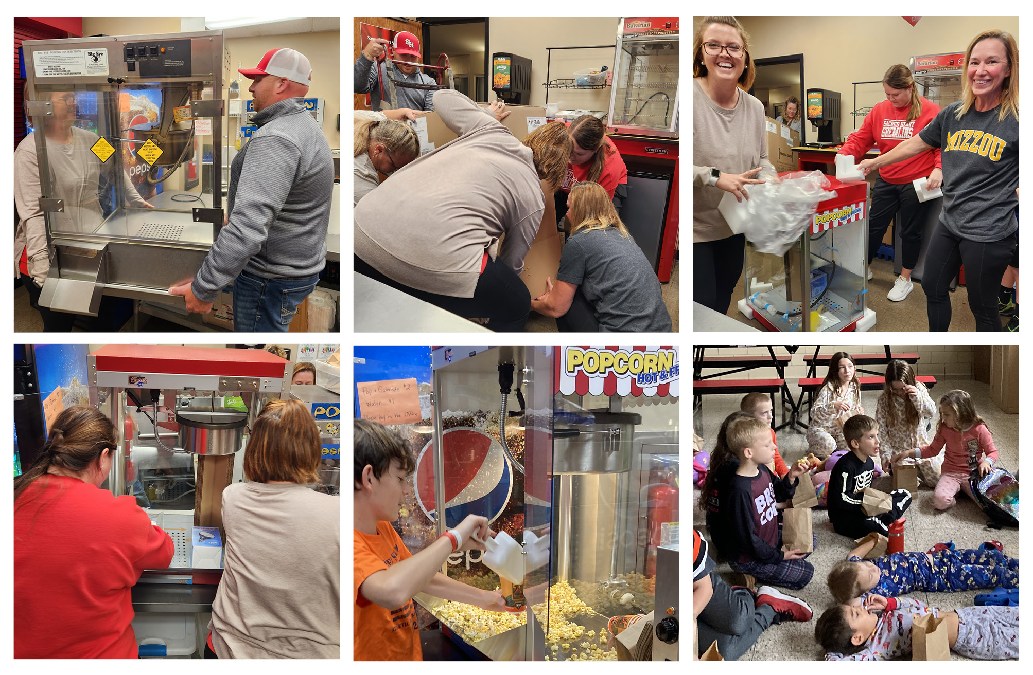 Fresh Hot Popcorn - Out With The Old And In With The New - Sacred Heart ...