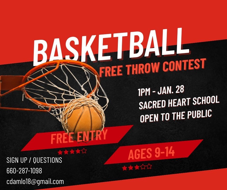 Knight of Columbus Free Throw Contest - Sunday, January 28th - Sacred ...