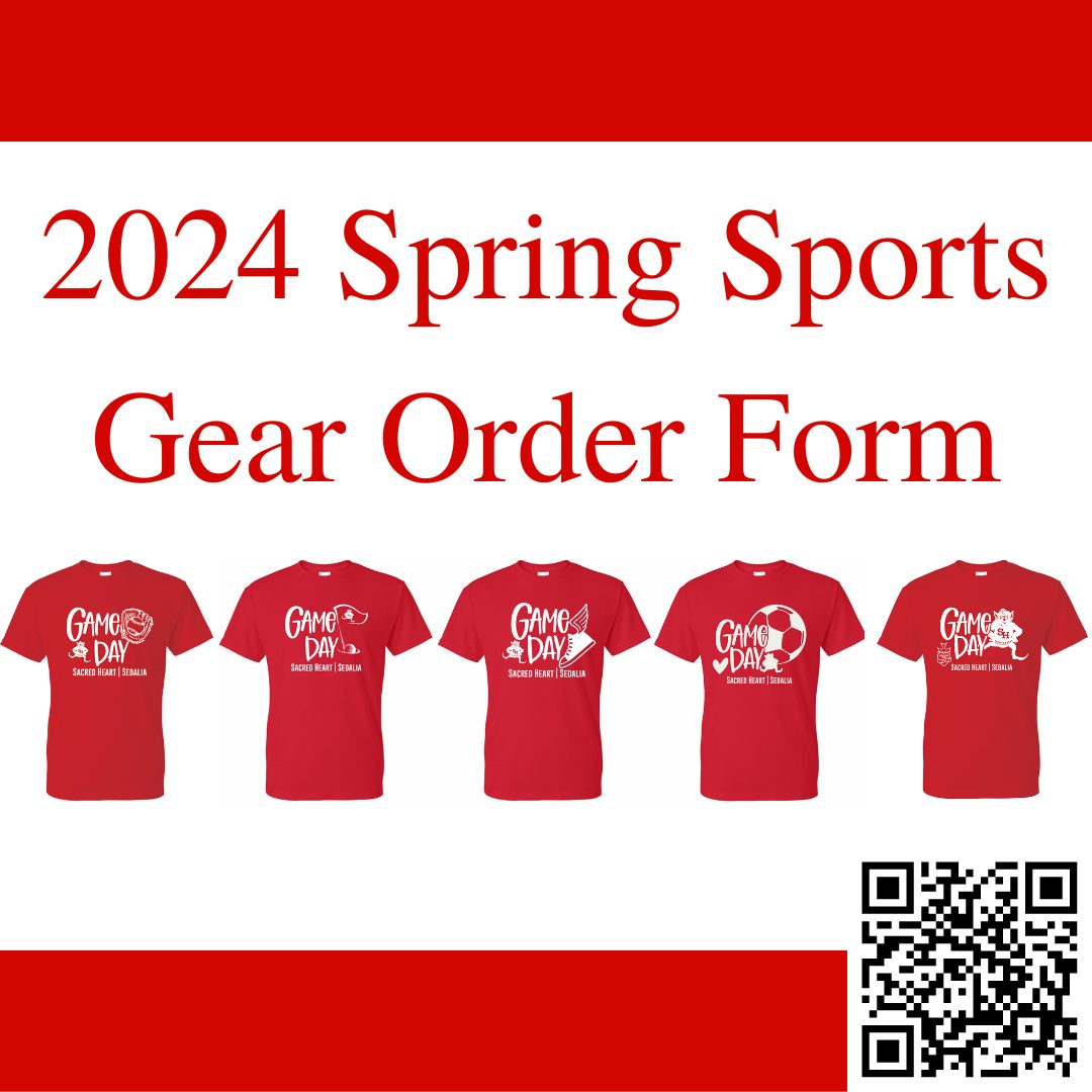 Spring Sports Gear On Sale NOW!! - Sacred Heart SchoolSacred Heart School